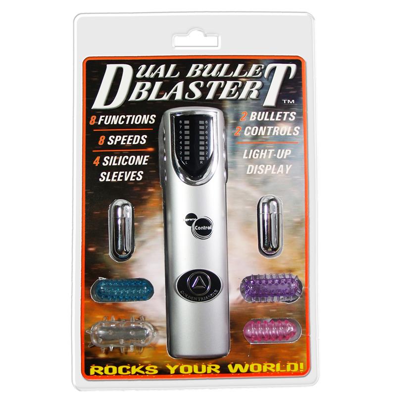 Dual Bullet Vibrator Blaster - Shop Male Q