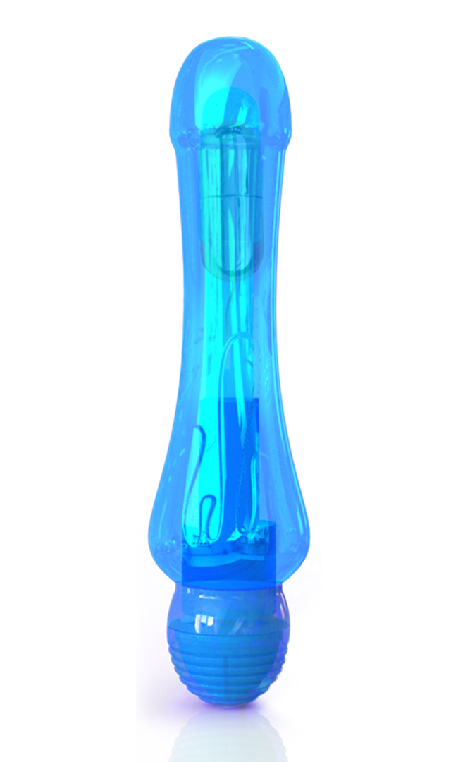 Splash Blueberry Squeeze Blue Vibrator - Shop Male Q
